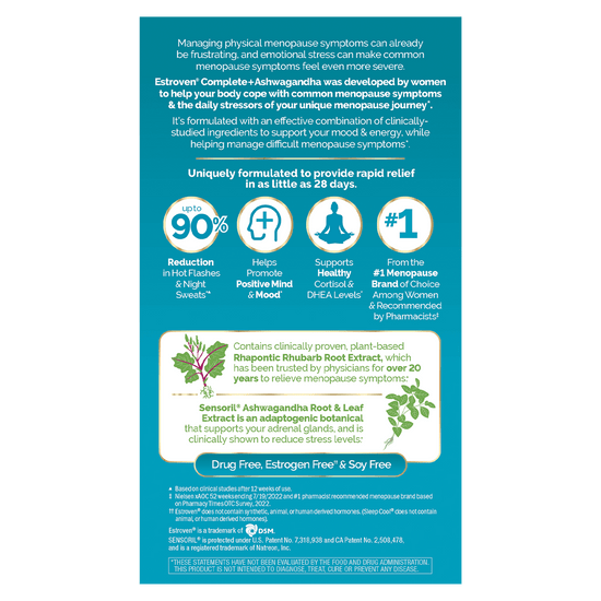 Estroven® Complete Menopause Relief + Ashwagandha