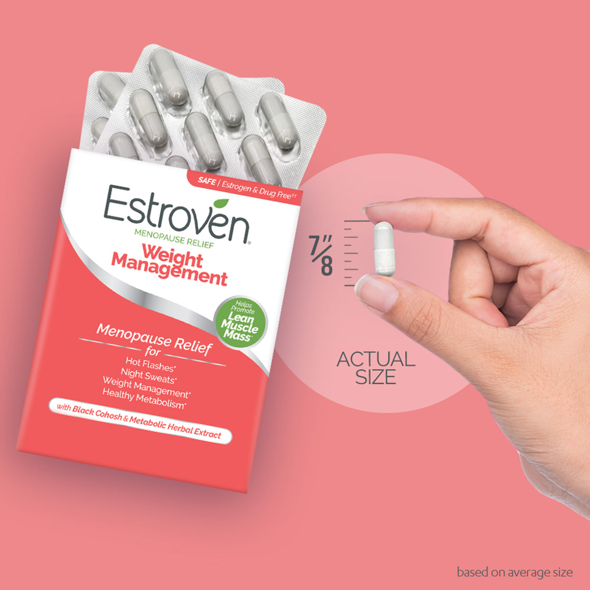 Estroven® Menopause Relief for Weight Management & Lean Muscle Mass